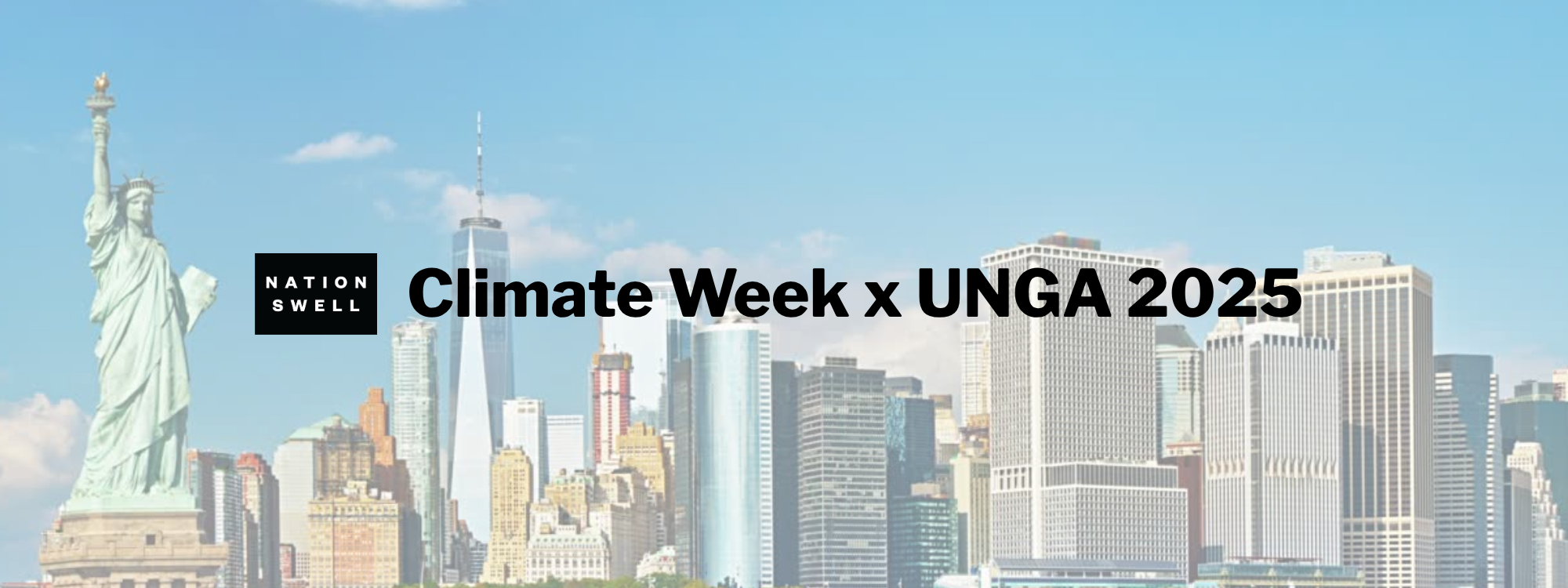 NationSwell Climate Week x UNGA Guide 2025 - NationSwell